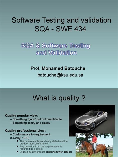 Sqa And Software Testing Pdf