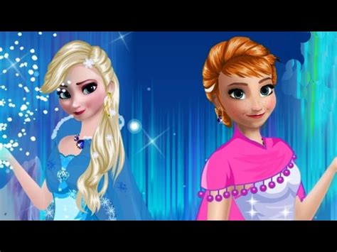 Elsa And Anna Dress Up Makeup Games