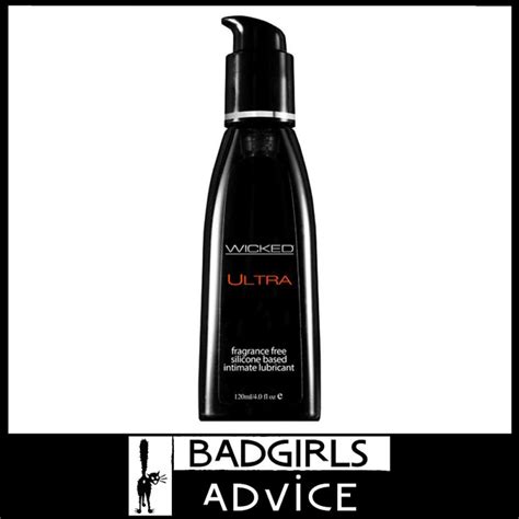 Wicked Ultra Silicone Lubricant Shower Sex Bareback Lovemaking 120 Ml Pump Bad Girls Advice™