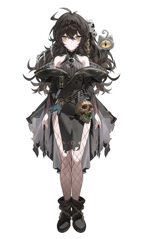 Grimmi And Skelter Indie Virtual Youtuber Drawn By Zutsuyaku Danbooru