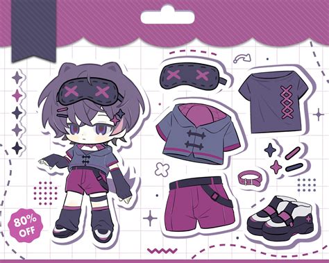 Chibi Reference Sheet By Mpome Mpome Vgen