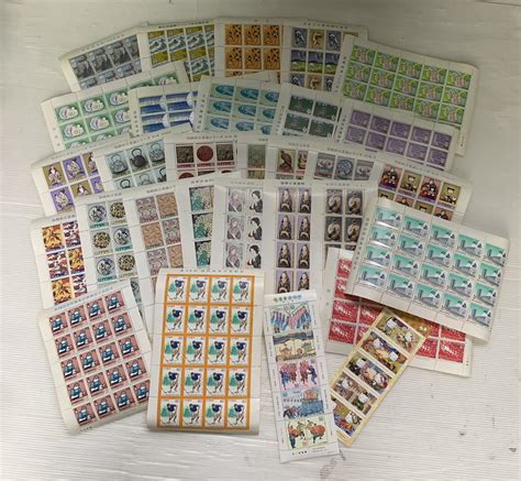 【未使用】未使用 切手シート 記念切手 まとめて30枚 40円50円60円130円 額面32000円分の落札情報詳細 ヤフオク落札価格情報