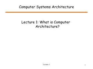 PPT Computer Systems An Integrated Approach To Architecture And Operating Systems PowerPoint