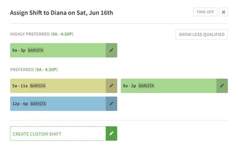 Interpreting Availability While Scheduling When I Work Help Center