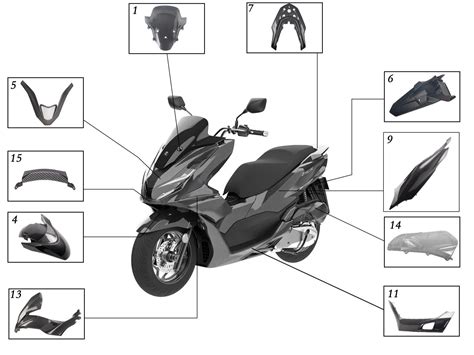 Honda Activa 5g Body Parts Name List With Image