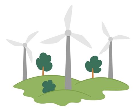 Premium Vector Vector Wind Generator Or Turbine Icon Alternative