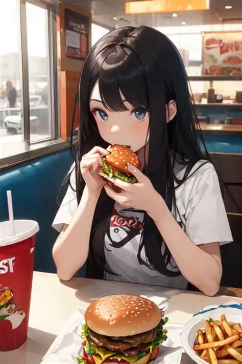 ファーストフード Aiイラスト Pixai