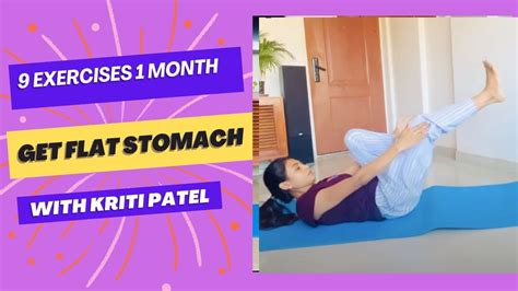 9 Exercises To Get Flat Stomach In Just A Month Flatstomach Exercise Youtube