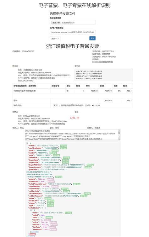 电子发票识别工具：高效识别各地区电子发票 笨鸟编程导航