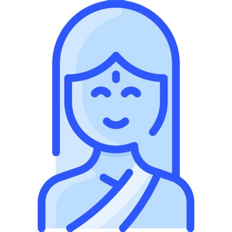 Woman Vitaliy Gorbachev Blue Icon