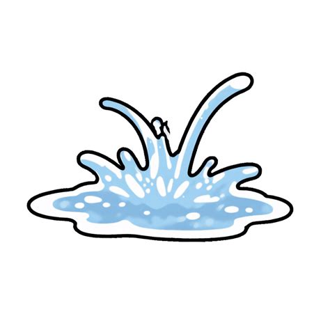 水しぶき 無料で商用可の背景透過フリーイラスト｜いらすとさん。