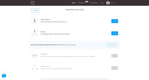Calendly UI UX Design SaaS Application Design Saas Ui