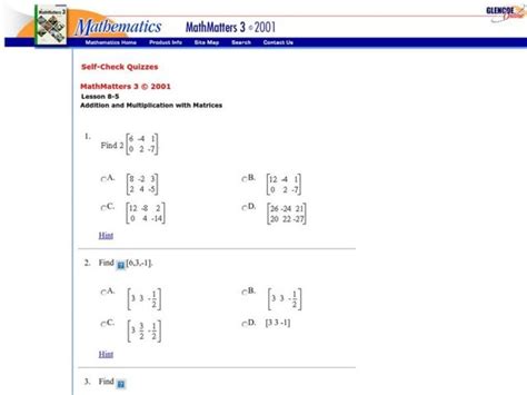 Scalar Multiplication Lesson Plans And Worksheets Lesson Planet