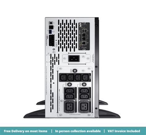 APC Smart UPS Line Interactive UPS 3000 VA 2700 W 4U Tower SMX3000HVNC Silicon Alley