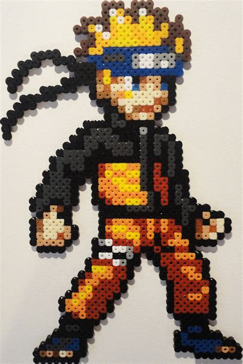 Kyubi Naruto Perler Beads By Shampooteacher On Deviantart Diy Perler
