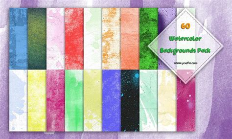 60 بک گراند آبرنگی با کیفیت بالا مناسب برای طراحی و گرافیک کد محصول 10276