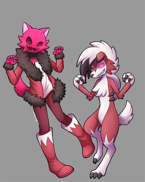 Lycan And Lycanroc Jsab × Pokemon Just Shapes And Beats Amino