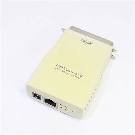 【junk】 Corega パラレル接続 コンパクトプリンタサーバー FpserverⅡ 通販ショップgeno