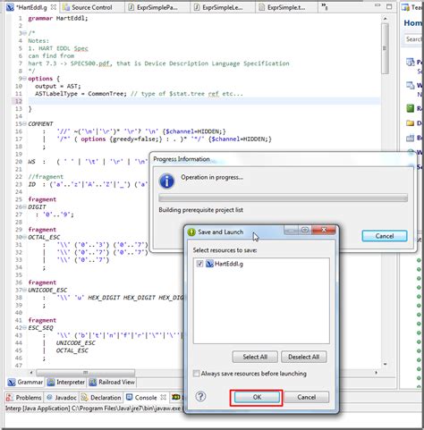 Eclipse Antlr Antlr