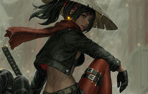 Anime Female Samurai Wallpapers Top Free Anime Female Samurai