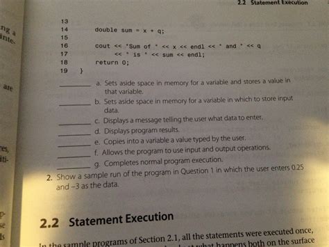 Solved Section Review Questions Read This C Chegg