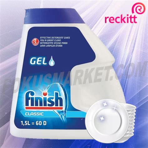 Гел за съдомиялна машина Finish Classic 1 5l Фокусмаркет