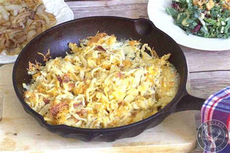 German Cheese Spaetzle Käsespätzle ⋆ My German Recipes