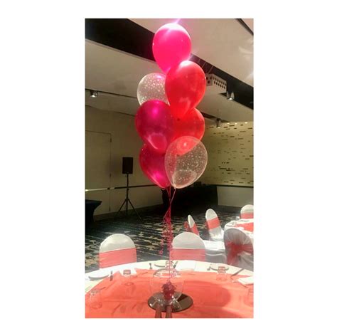 Bouquet Of 7 Helium Latex Balloons