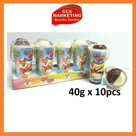 Ccs Cho Cho Wafer Snack Stick 40g X 10pcs Shopee Malaysia