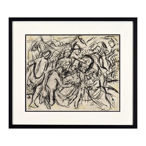 Leon Kossoff From Minerva Protects Pax From Mars By Rubens 1980 1981 Contemporary Six