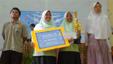 Dua Siswa SMA Nuris Jember Raih Juara Lomba Olimpiade Kimia Tingkat Kabupaten Jember