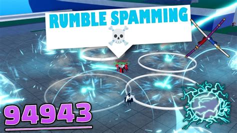 Rumble Combo RUMBLE GODHUMAN CDK DRAGON TRIDENT Bloxfruit YouTube