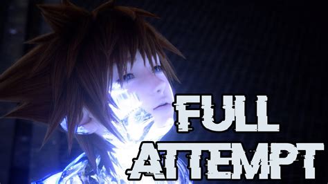 Full Attempt Critical Kingdom Hearts Iii Remindyozora Youtube