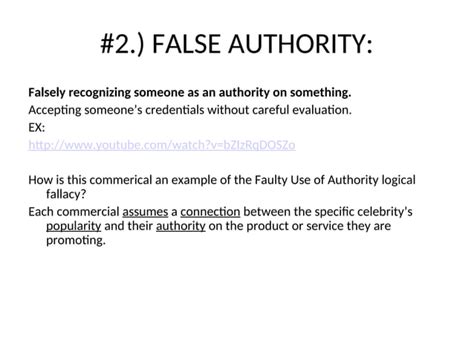 Logical Fallacies Argumentation And Debateppt