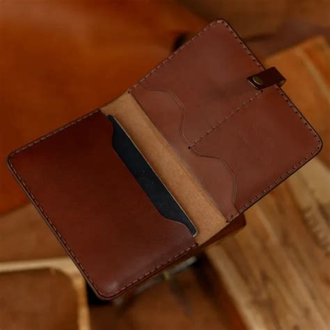 Secure Leather Passport Holder Passport Basic KRA