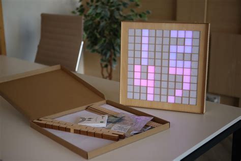 Build Yours Matrix Uhr Bausatz Matrix Standuhr Zum Selber Bauen