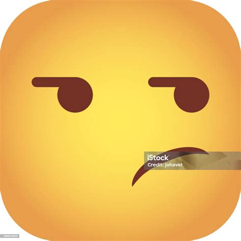 方形表情憤怒的臉字元圖示向量圖形及更多人圖片 人 人的臉部 人體部分 Istock