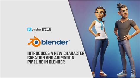 Introduces A New Character Creation And Animation Pipeline In Blender