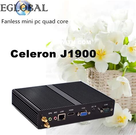 New Celeron J1900 Mini Pc Quad Core Fanless Pc With Vga Hdmi For 1 Lan