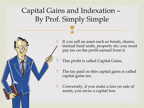 Capital Gains Indexation Ppt