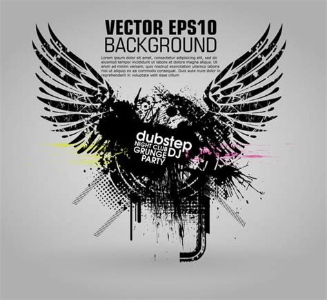 그런 지 벡터 크리 에이 티브 파티 배경 Eps Uidownload