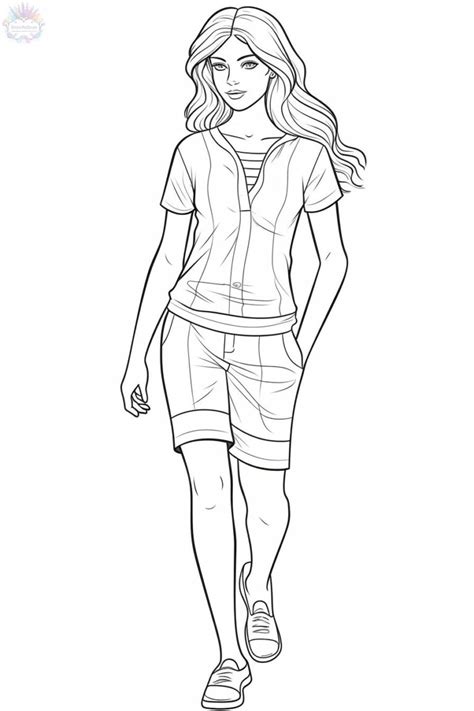 Mulher Para Colorir 100 Desenhos Lindos Para Imprimir E Pintar