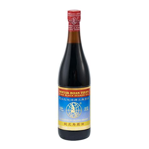 Black Sesame Oil 630ml Low Seat Hoon Sesame Oil Food Industry Sdn Bhd