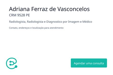 Adriana Ferraz De Vasconcelos Radiologista Em Recife Pe