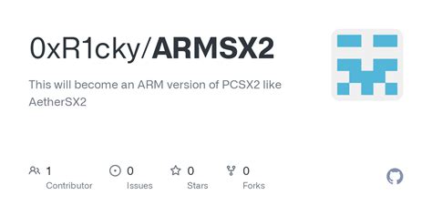 Github 0xr1ckyarmsx2 This Will Become An Arm Version Of Pcsx2 Like
