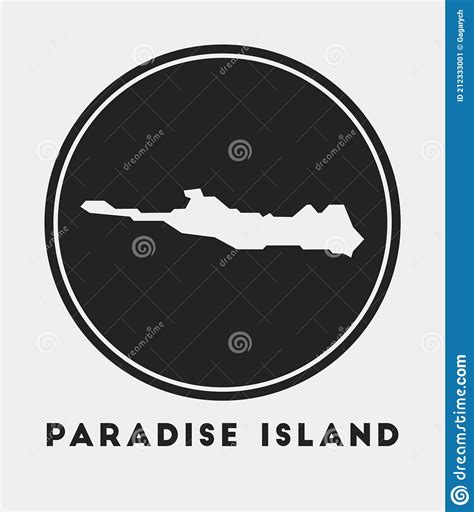 Paradise Island Icon Stock Vector Illustration Of Commonwealth