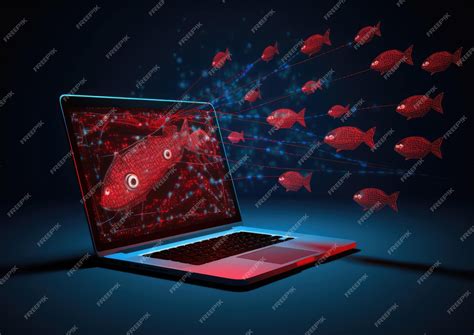 premium ai image an ai system detecting a phishing attempt visualized