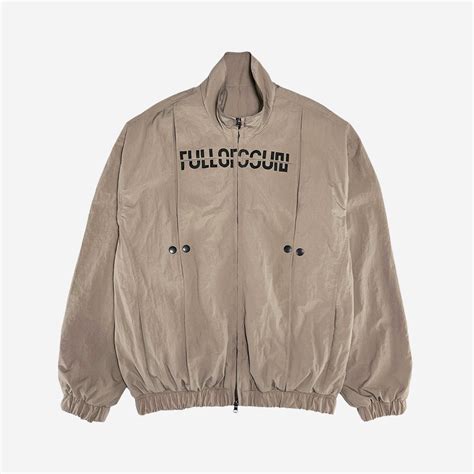 풀오브썬 블레이드러너 로고 윈드브레이커 샌드 Full Of Ssun Kream