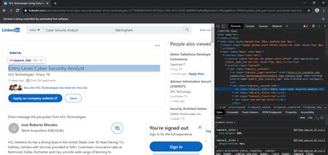 Python Scraping Job Title From Linkedin Stack Overflow