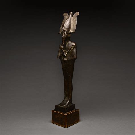 Large Egyptian Bronze Osiris Monumentgalleryla